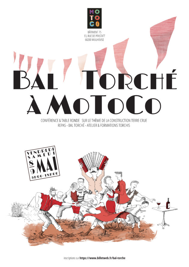 Bal torché | Chantier dansant en torchis | Rendez-vous | Topophile