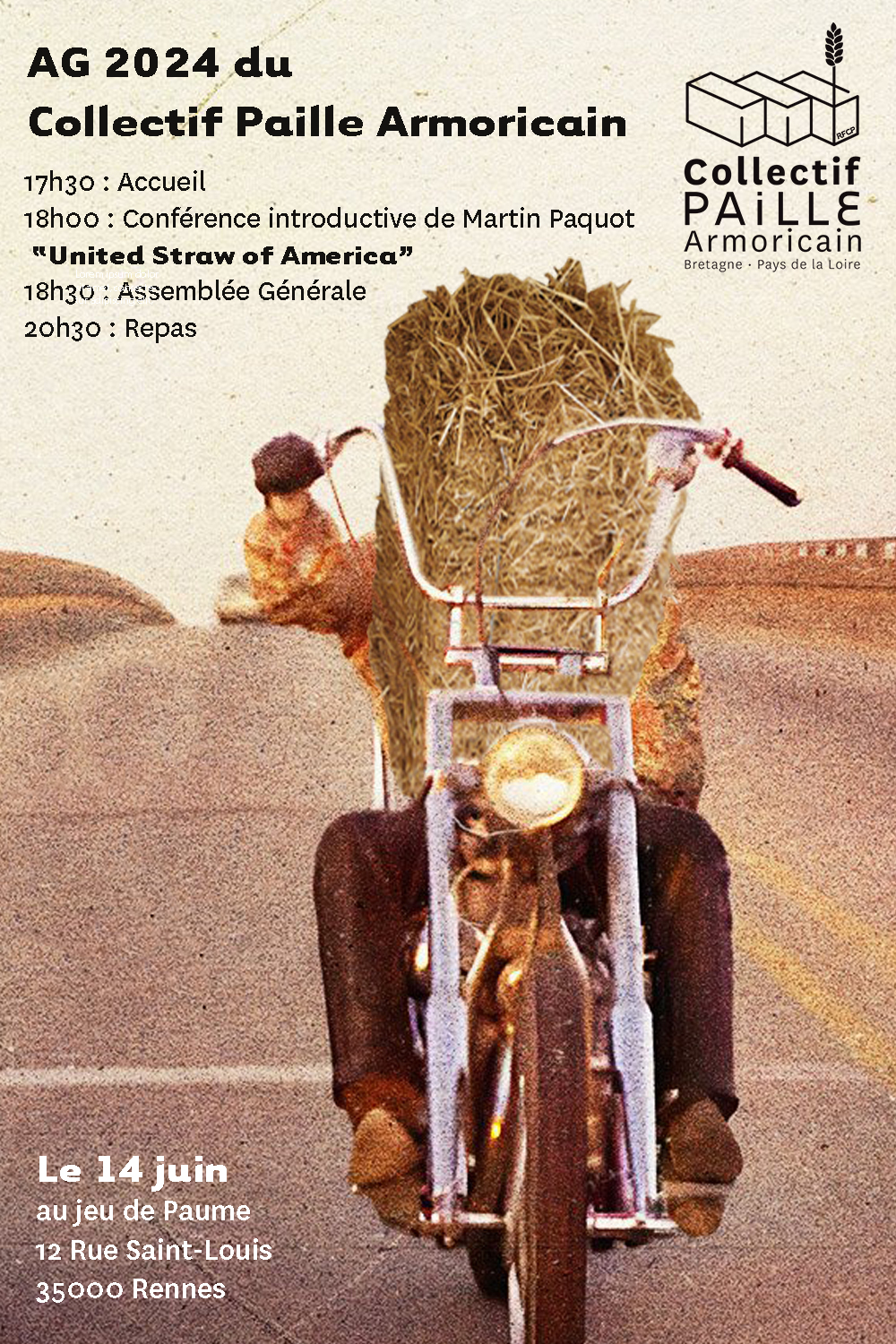 United Straw of America | Martin Paquot | Rendez-vous | Topophile