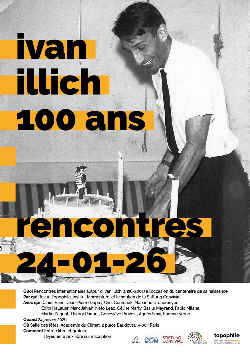 Ivan Illich : 100 ans, rencontres internationales | Dupuy, Gronemeyer ...